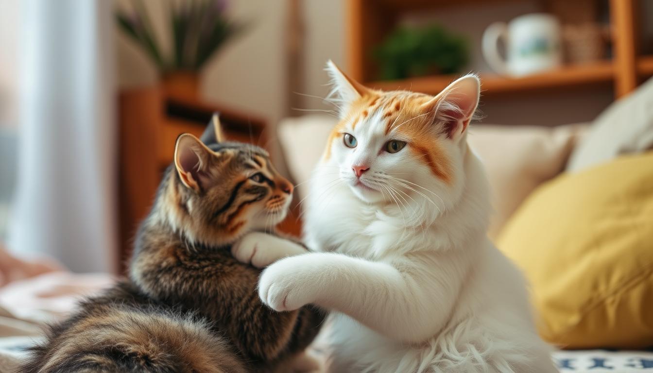 Celo en gatos - Macho y hembra